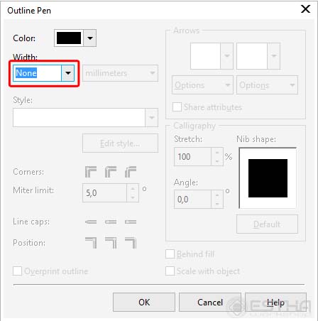 Setting File Corel Draw